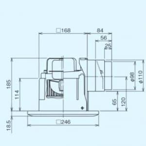 DVF-G10CL4 (東芝)｜東芝製｜換気扇｜電材堂【公式】