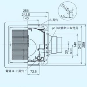 DVF-G14L8 (東芝)｜東芝製｜換気扇｜電材堂【公式】