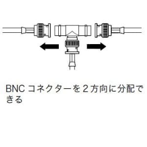 LBNC-TJ (ジェフコム)｜BNC型中継・分岐コネクター｜ネットワーク機材・PC周辺機器｜電材堂【公式】