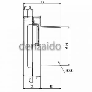 RE-100JF-BE (バクマ工業)｜バクマ工業製｜換気扇｜電材堂【公式】