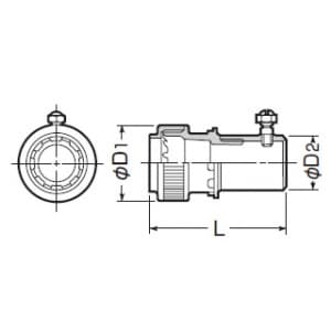 FPCP-22Y (未来工業)｜CPアダプター｜電気配管｜電材堂【公式】