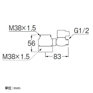 B98-AU (SANEI)｜分岐用品｜管材｜電材堂【公式】