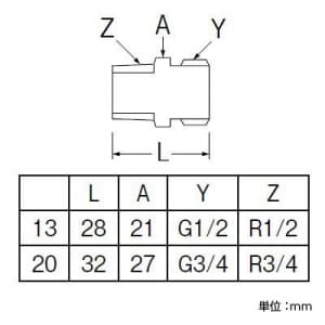 PT20-13 (SANEI)｜配管用品｜管材｜電材堂【公式】
