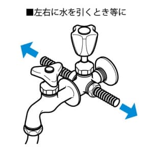 K20W (KVK)｜給水栓｜管材｜電材堂【公式】