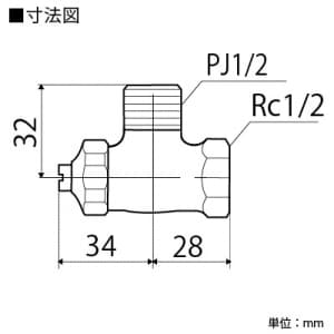 K6AP4-10 (KVK)｜給水栓｜管材｜電材堂【公式】