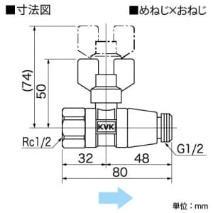 K141 (KVK)｜給水栓｜管材｜電材堂【公式】