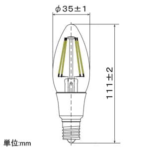 LDC4L-G-E17/D-FC (アイリスオーヤマ)｜E17口金｜LED電球｜電材堂【公式】