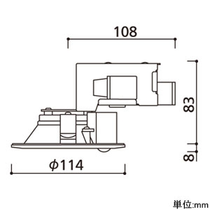 OD261741 (オーデリック)｜ダウンライト φ100｜住宅用照明器具｜電材堂【公式】
