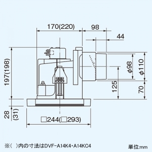 DVF-A14K4 (東芝)｜東芝製｜換気扇｜電材堂【公式】