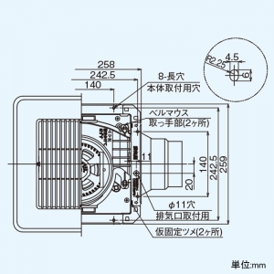 DVF-T14L (日本キヤリア(東芝))｜東芝製｜換気扇｜電材堂【公式】