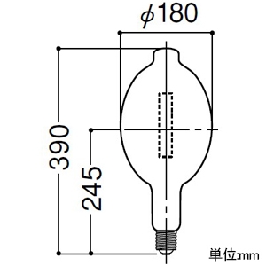 M1000B/BH (岩崎電気)｜M〜｜水銀灯・メタハラ・ナトリウムランプ｜電材堂【公式】